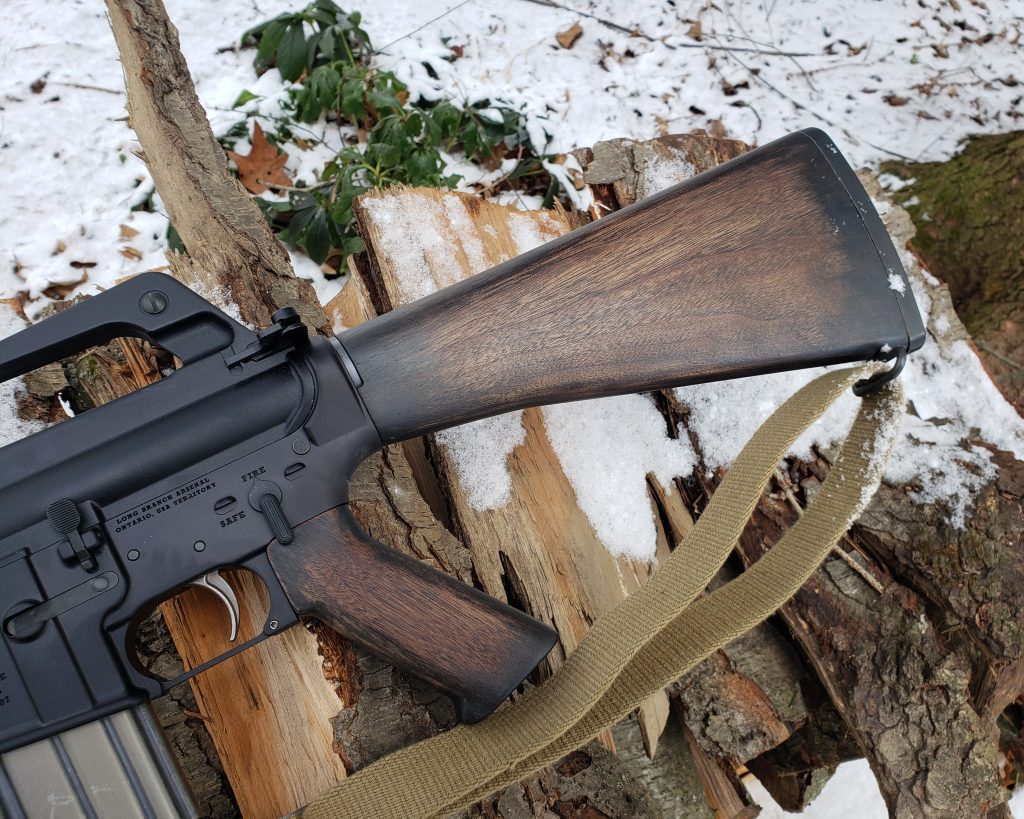Classic Wood Furniture for AR-15 Rifles From American-Icon - Shooting ...