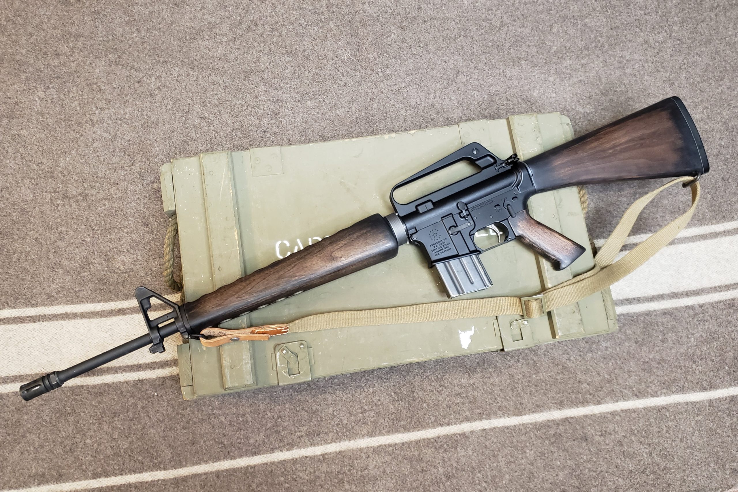 Classic Wood Furniture for AR-15 Rifles From American-Icon - Shooting ...