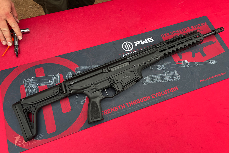 SHOT Show Range Day: PWS Shows Off the New UXR Modular Rifle - Shooting ...