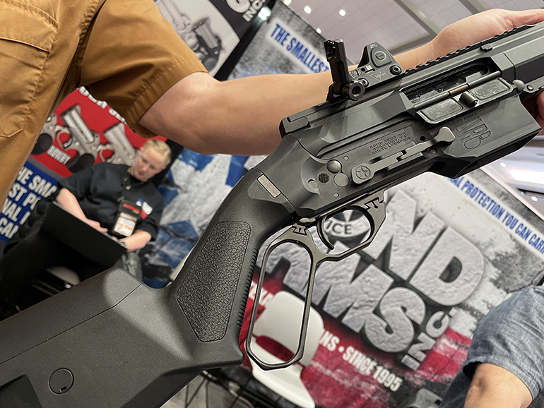 SHOT Show: The Bond Arms LVRB Tactical Lever Action - Shooting News Weekly