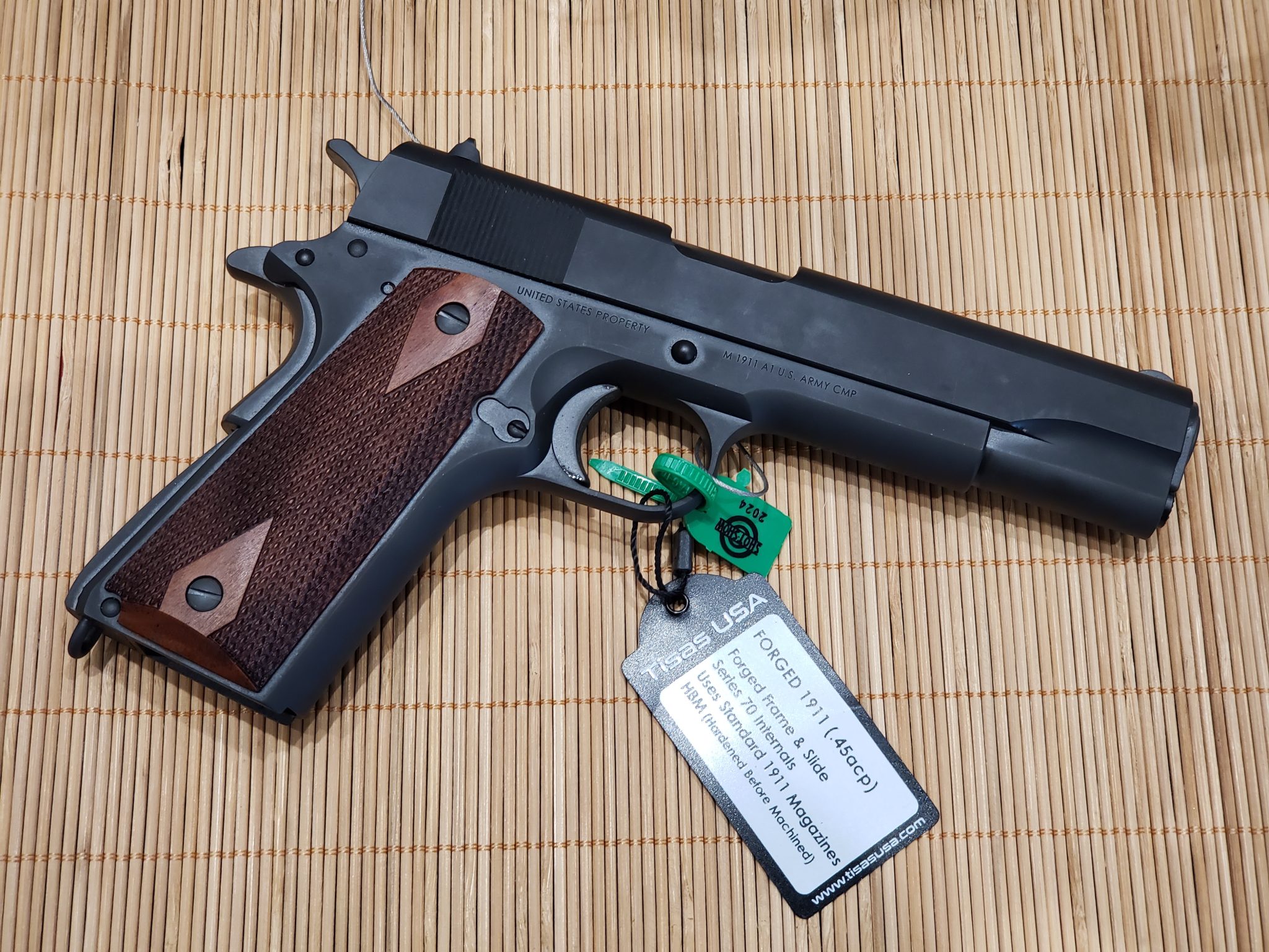 CMP Signs with Tisas USA to Offer New GI Version 1911A1 Pistols - Shooting News Weekly