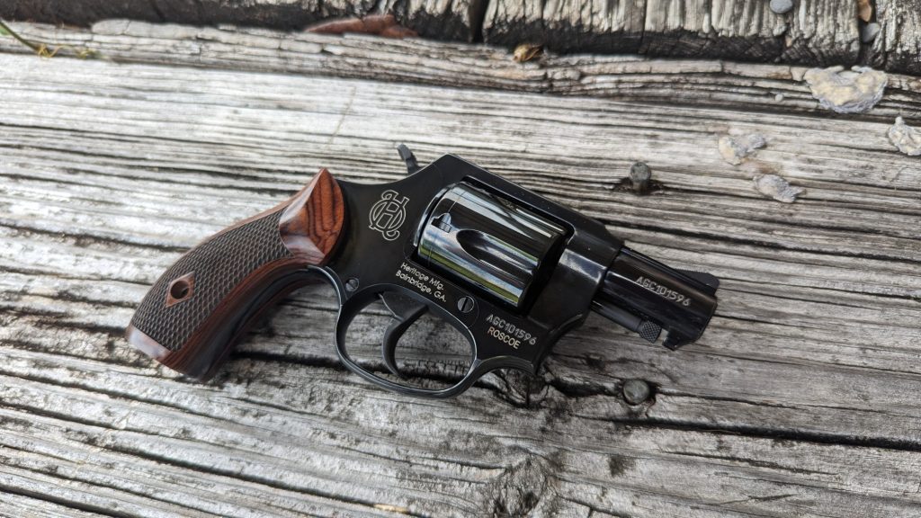 Gun Review: The Heritage Roscoe Snub Nose Revolver - Shooting News Weekly