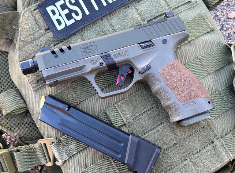 Gun Review: SAR9 SOCOM COMPACT 9mm Pistol - Shooting News Weekly