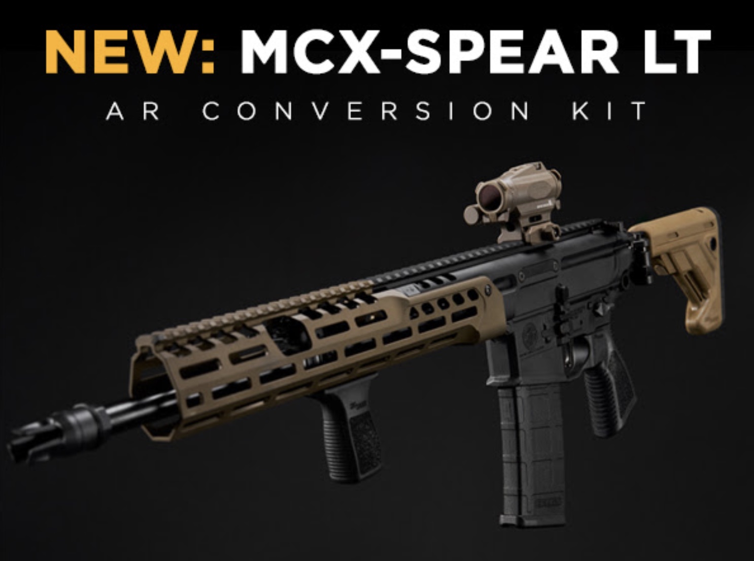 SIG Announces the New MCX-SPEAR LT AR Conversion Kit for Your AR Lower ...