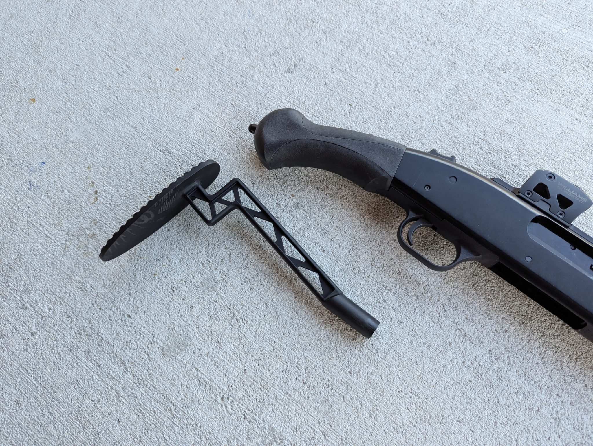 The Defender Tactical QuickStock and Predator Grip