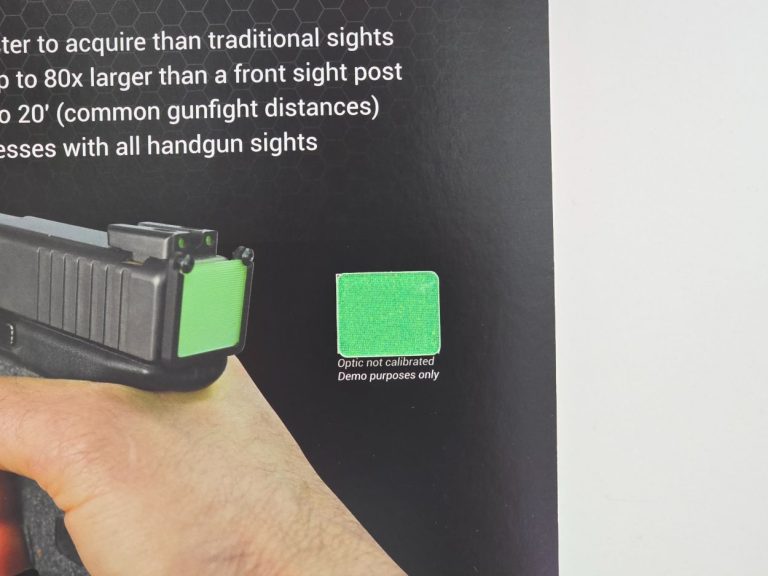 SHOT Show 2025: Green Light Sights are the ‘Fastest Pistol Sight Ever ...
