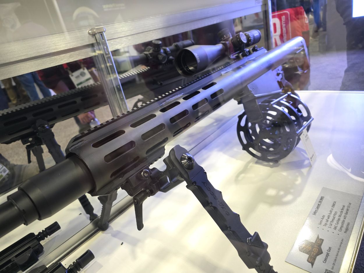 SHOT Show 2025: PSA Sabre Lancet .50 Cal Semi-Auto 50 BMG - Shooting ...