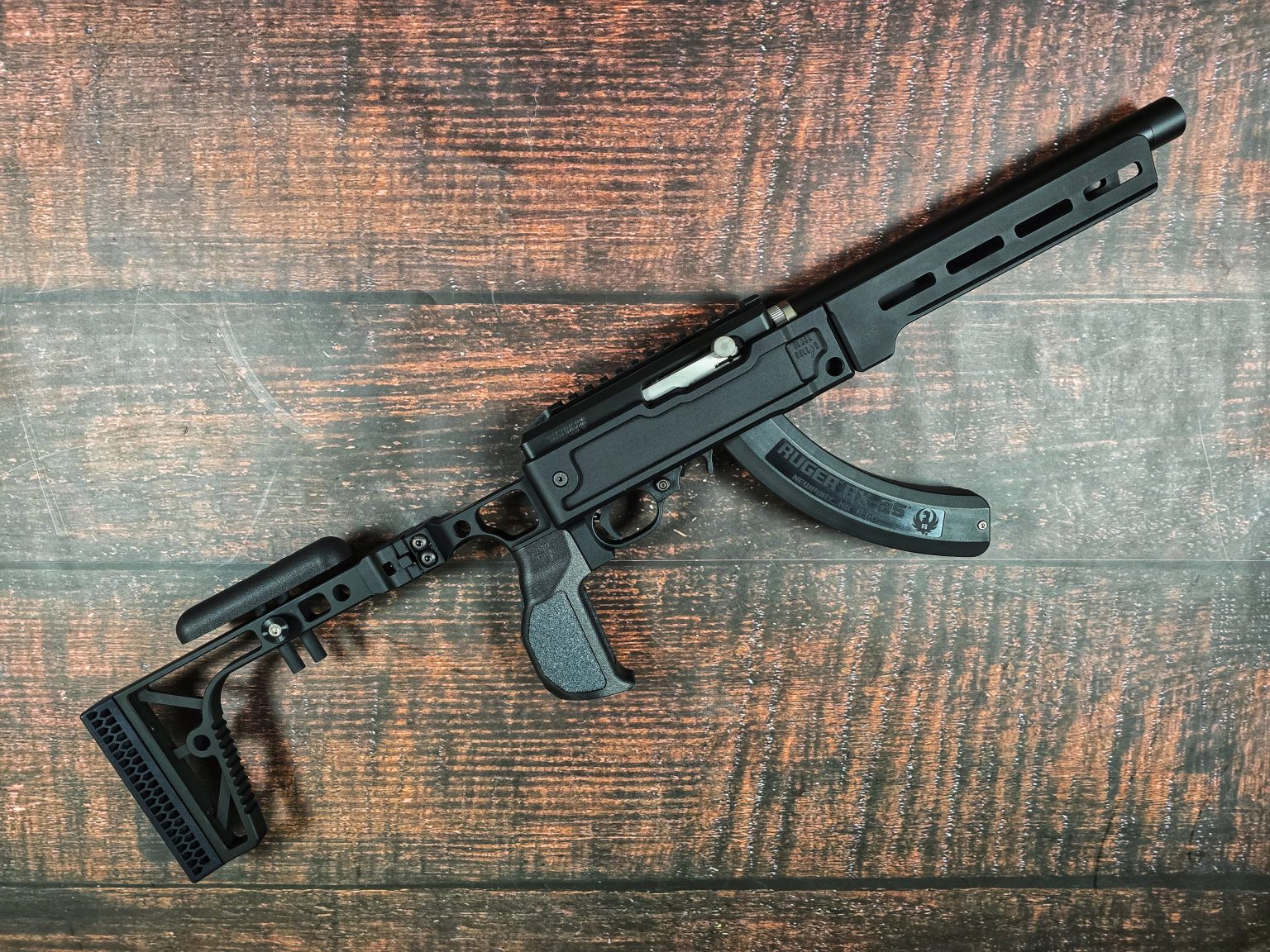 Gun Review: Black Collar Arms Piglet 10/22 Takedown Chassis SBR [VIDEO ...