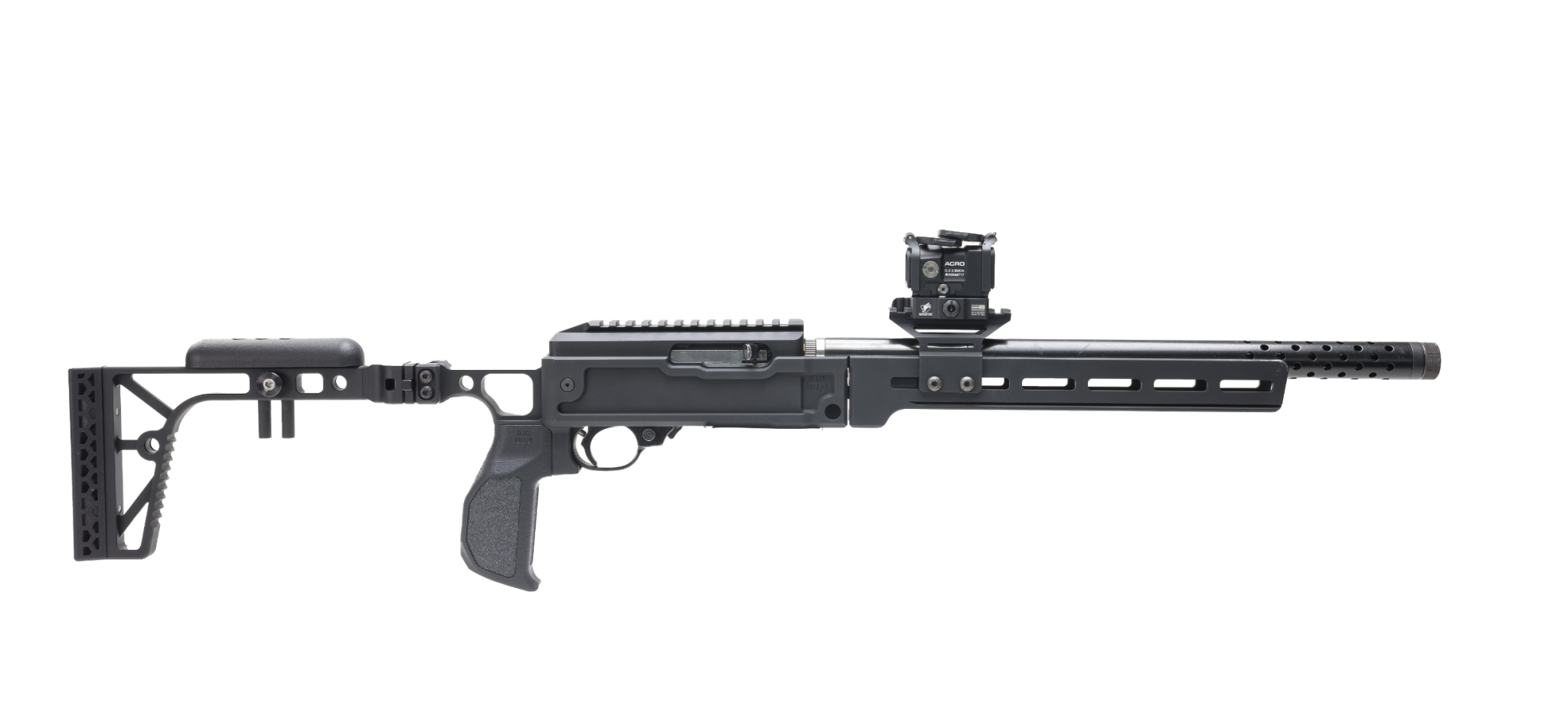 Gun Review: Black Collar Arms Piglet 10/22 Takedown Chassis SBR [VIDEO ...
