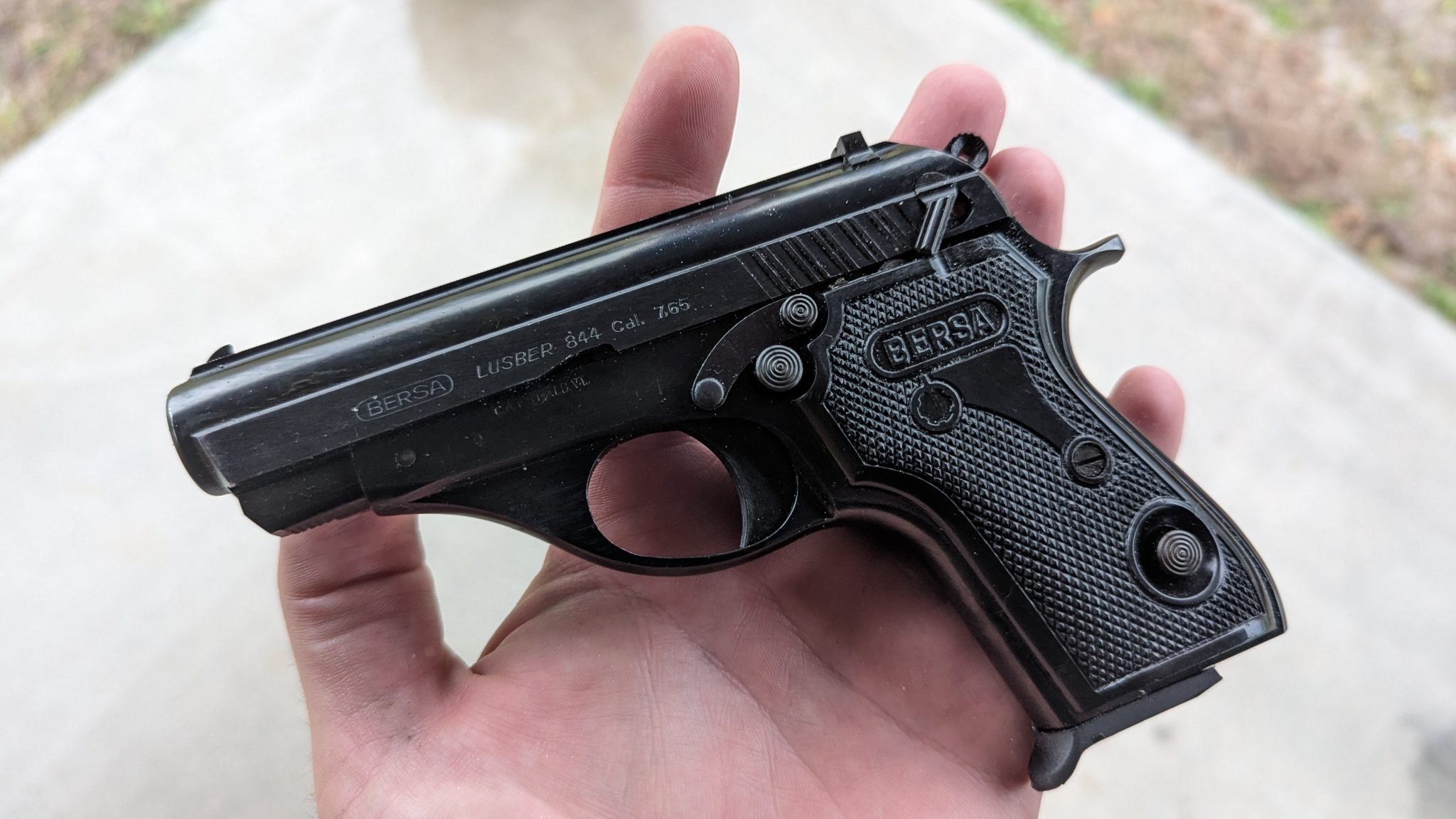 The Bersa Lusber 844 - Old, Cheap, Kinda Awesome - Shooting News Weekly