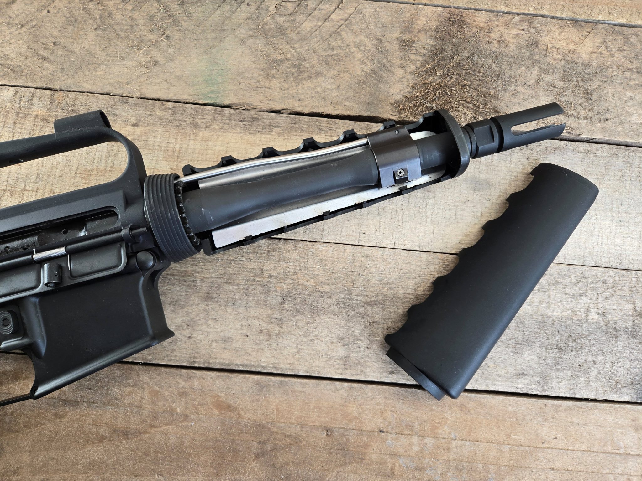 Blast From the Past: Building a Retro 1980’s M16K SBR - Shooting News ...