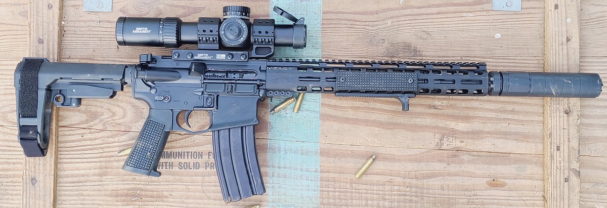 Gun Review: Griffin Armament MK2 AR-15 Pistol - Shooting News Weekly
