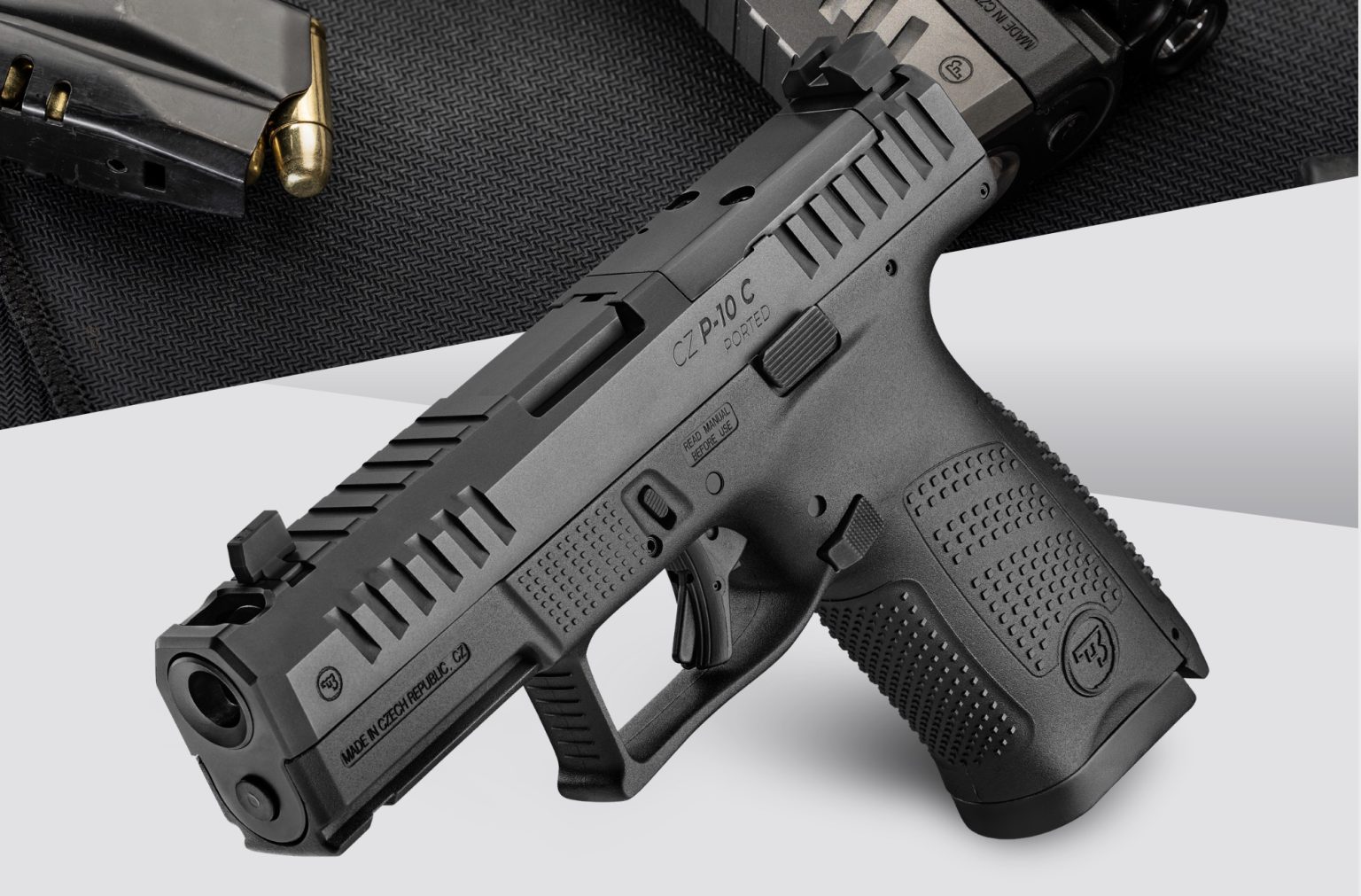 CZ’s Latest: The CZ P-10 C PORTED 9mm Pistol - Shooting News Weekly