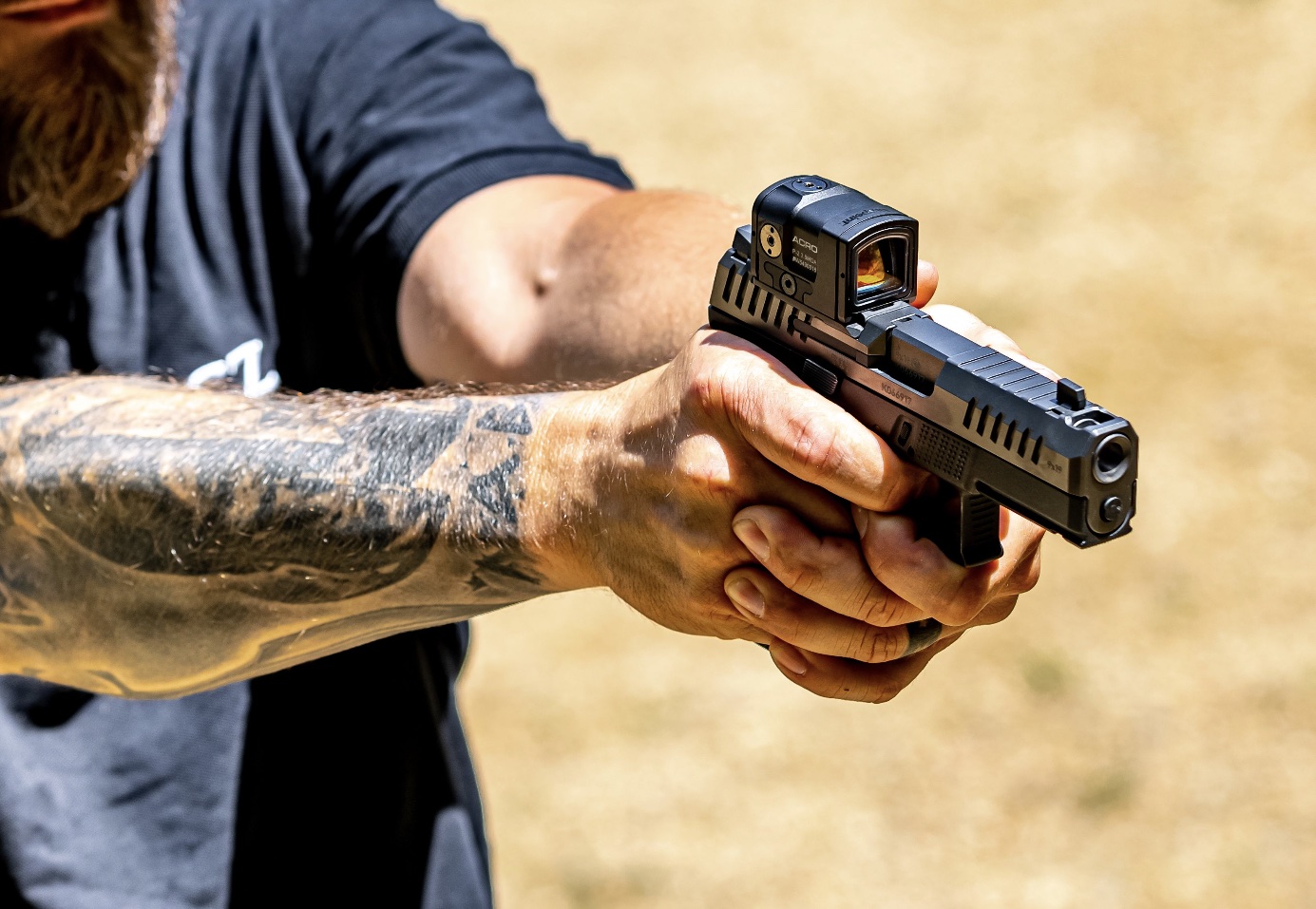 CZ’s Latest: The CZ P-10 C PORTED 9mm Pistol - Shooting News Weekly