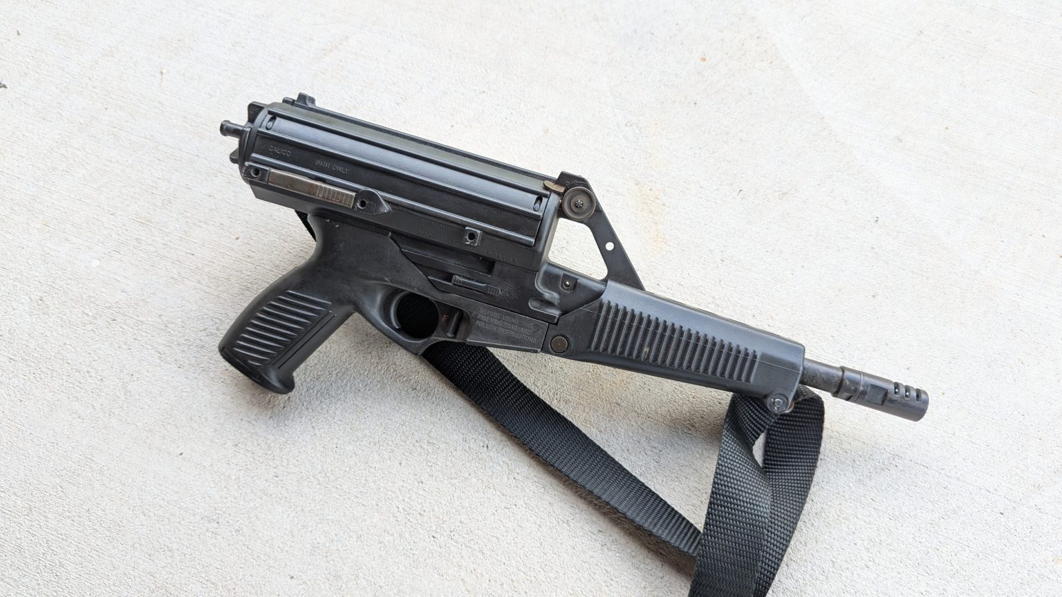 The Surprisingly Not Terrible Calico M950 9mm Pistol - Shooting News Weekly