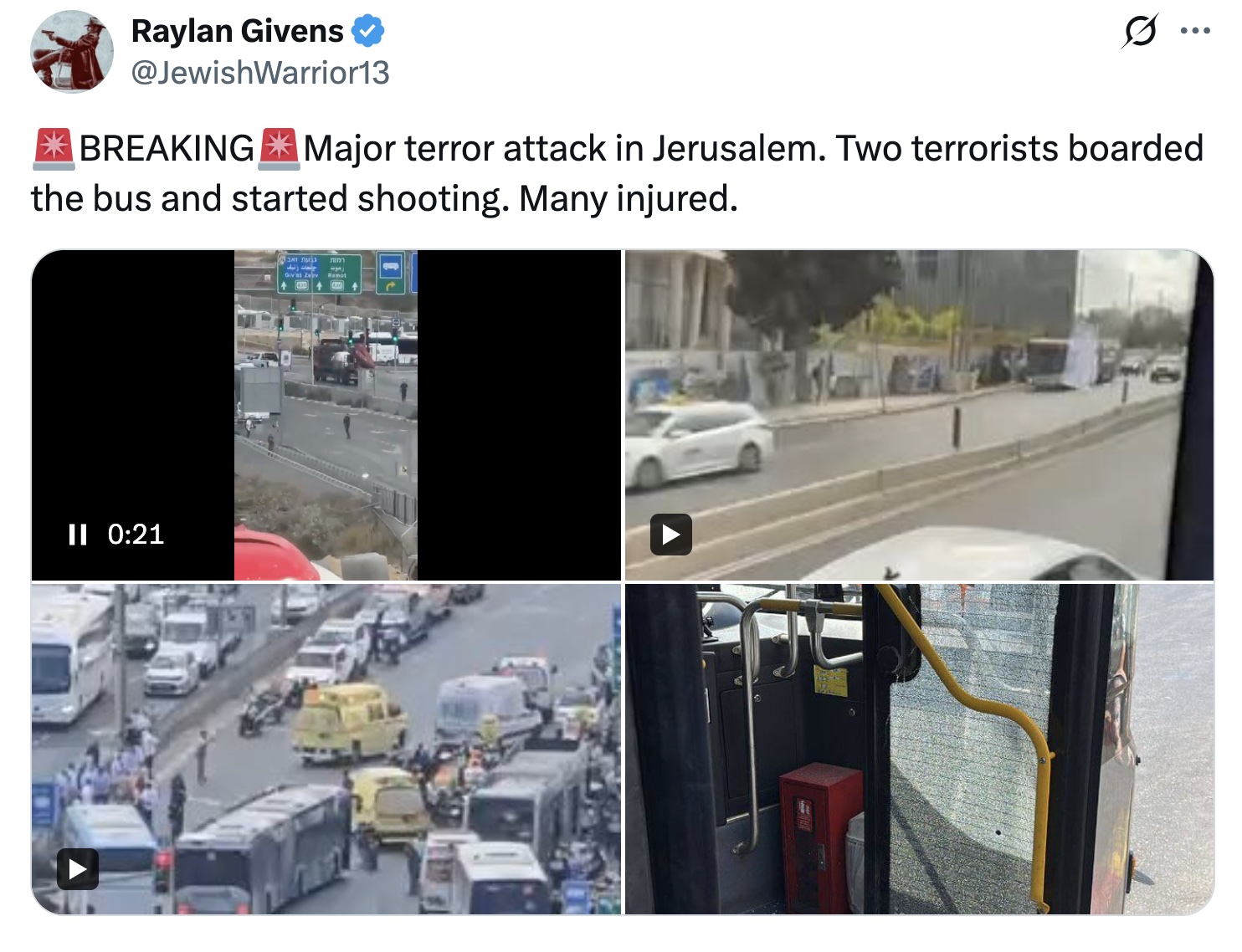 Carry a Gun: Armed Citizen Helps Stop Palestinian Terror Attack in ...