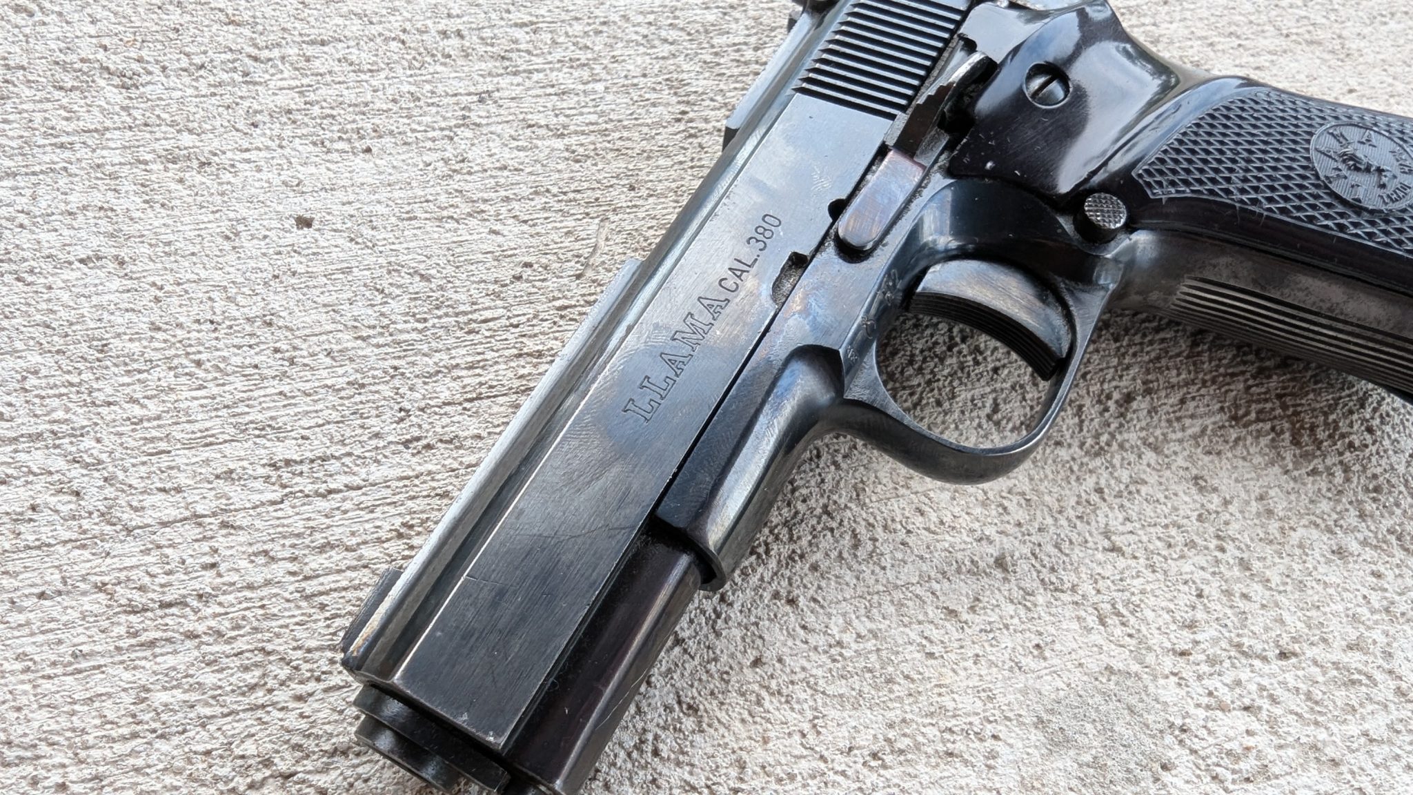 Pint-Sized 1911 - The .380 ACP Llama III-A - Shooting News Weekly