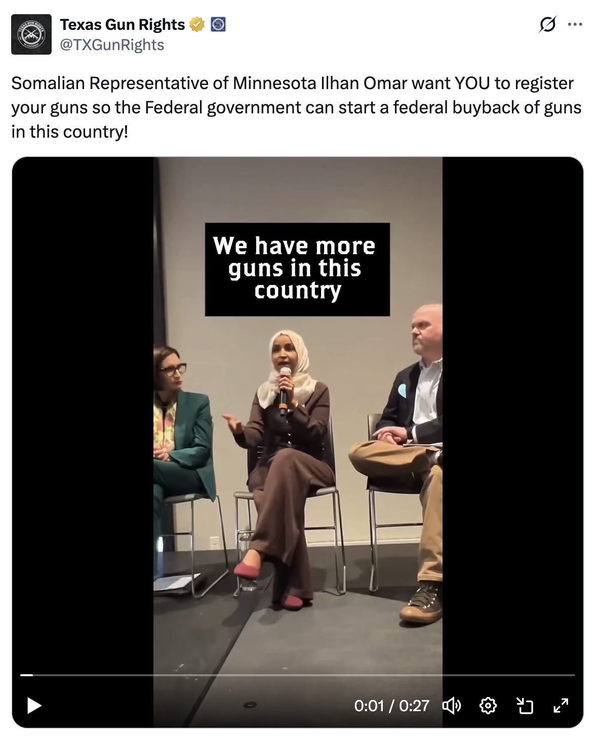 Minnesota’s Rep. Ilhan Omar Has a Plan to Register and Confiscate Your ...