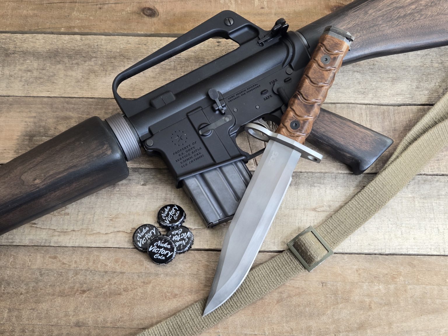 You Need One: A DIY Bayonet for Your Fallout Service Rifle Build ...